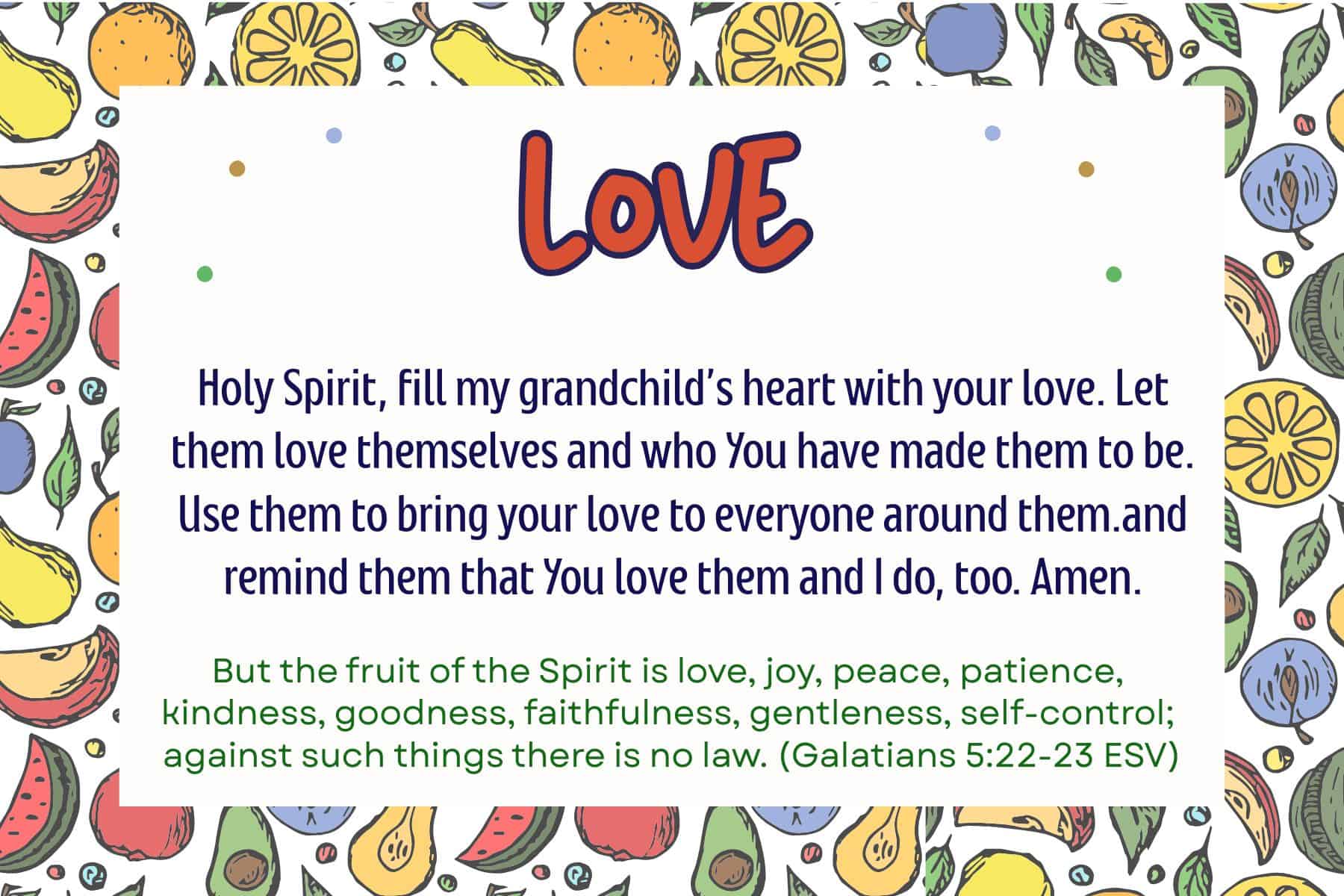 Nurture love, joy, peace and patience with these 9 fruit of the spirit ...